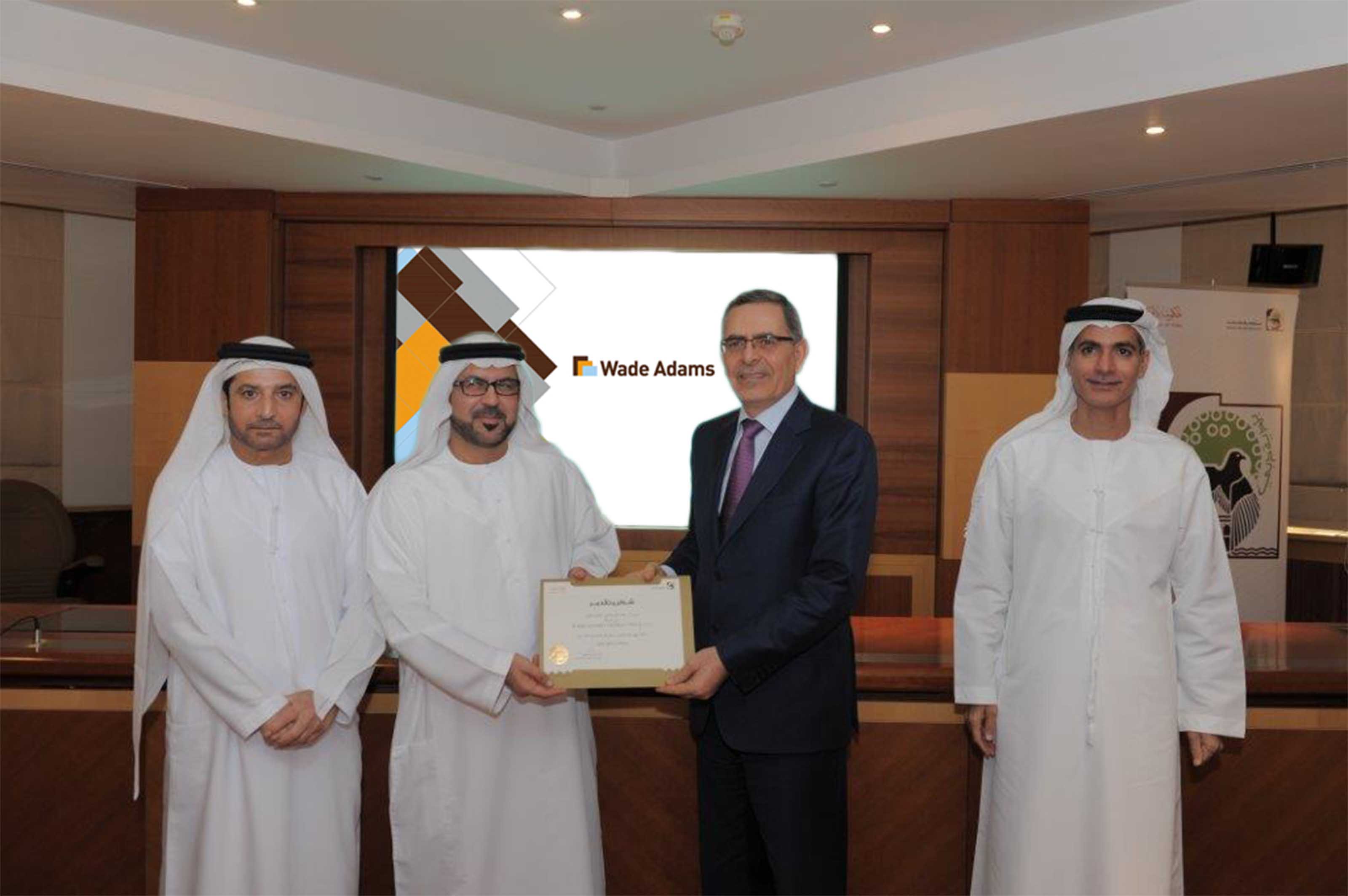 Wade Adams awarded by Dubai Municipality - Wade Adams Contracting LLC