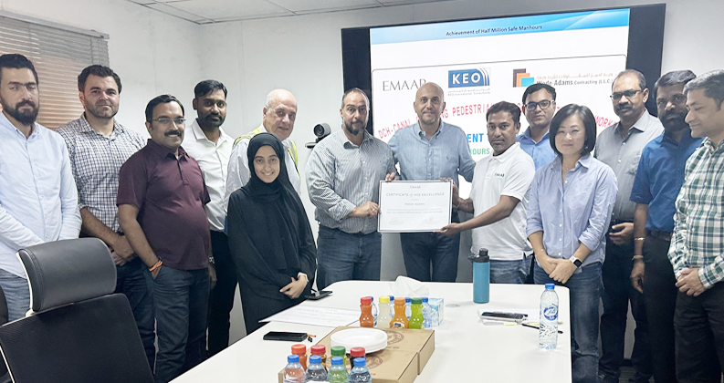 500,000 Safe Man-hours at Dubai Creek Harbour - Canal Crossing ...