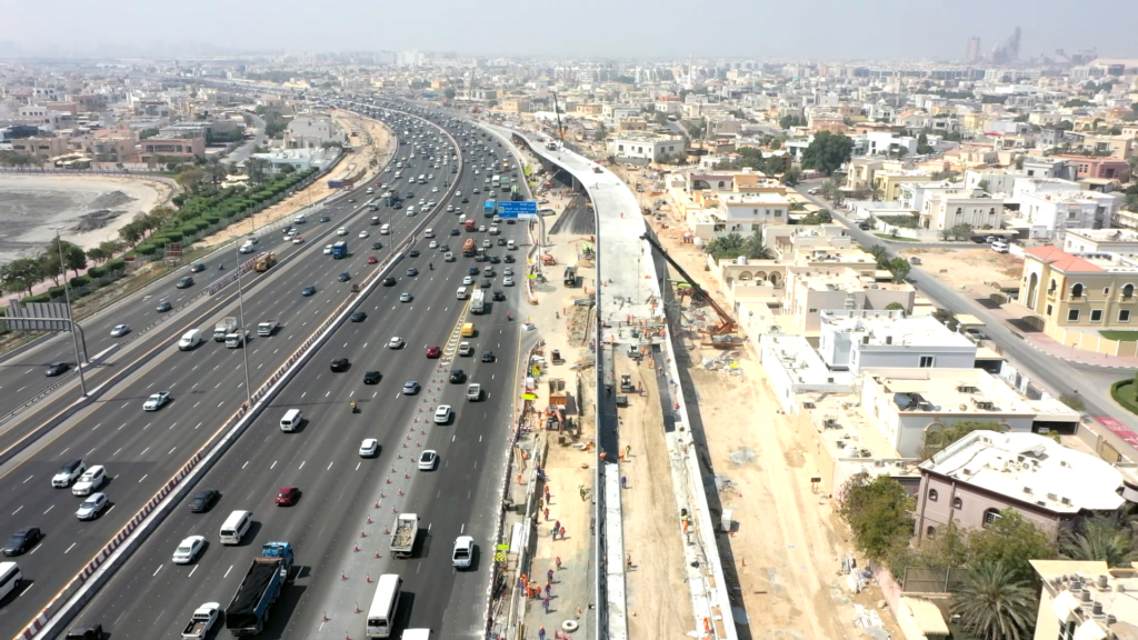 Wade Adams completes two bridges on Al Khail Road - Wade Adams ...